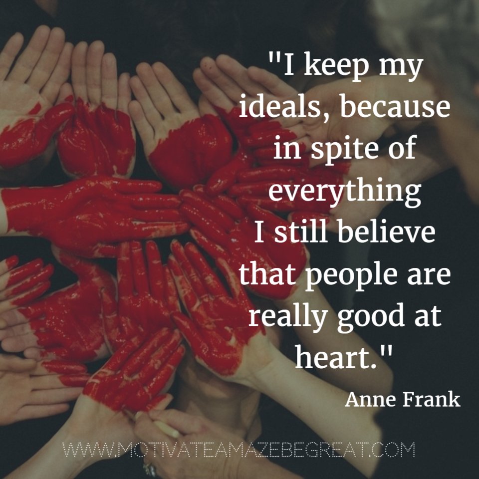 Anne Frank Quotes In Spite Of Everything