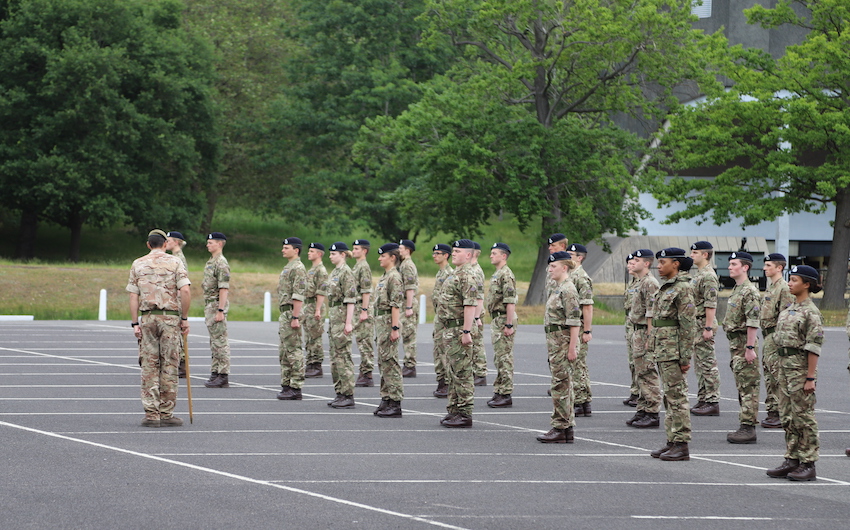 Good luck to the 96 Officer Cadets from Commission Course Short 202 who ... Good luck to the 96 Officer Cadets from Commission Course Short 202 who ...