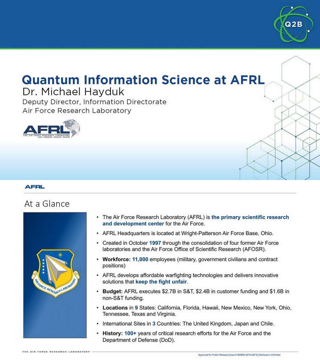 OGAWA, Tadashi on Twitter: "=> "DARPA Kicks Off Program to Advance Quantum Computing", May 11 ...