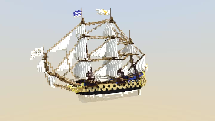 Pirate Ship Minecraft Schematic