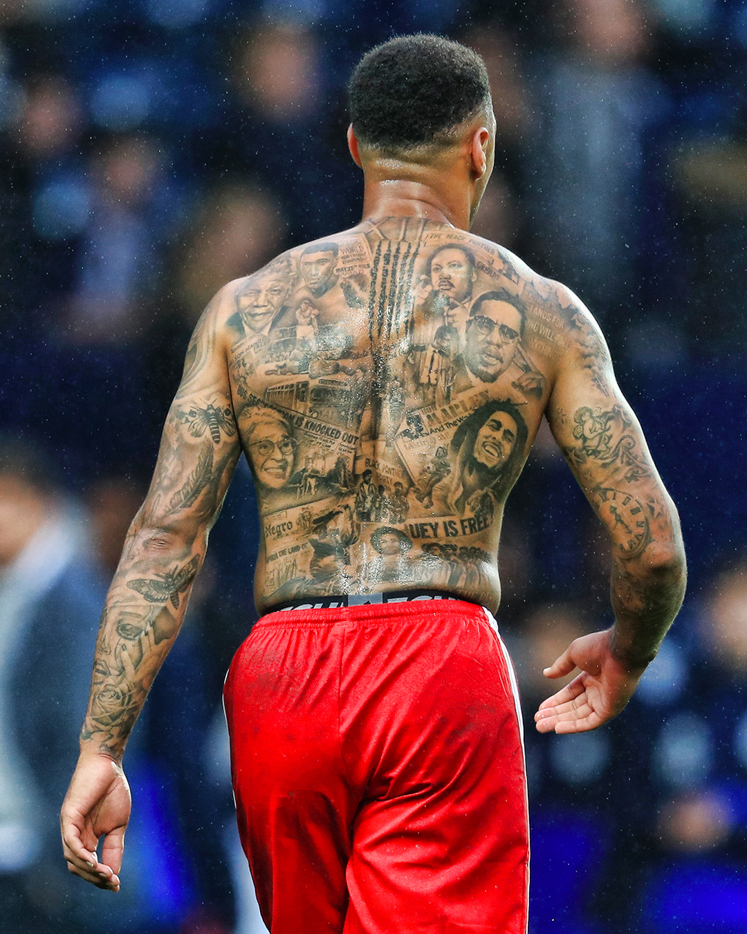 Tupac Back Tattoos Tupac's Tattoos: What Each Of The Legend's Tattoos