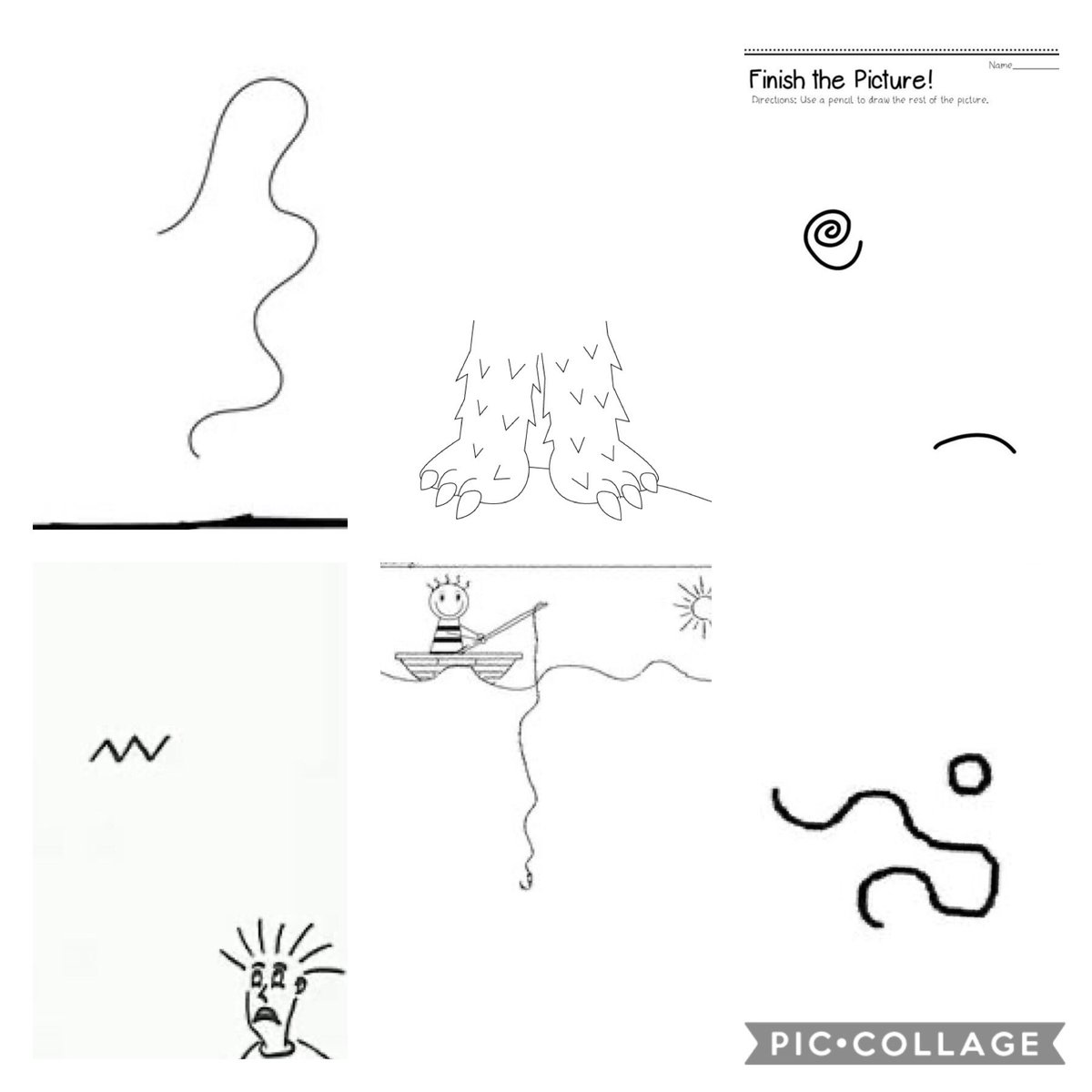 Karen Wilkins on Twitter: "Have you ever tried the finish the drawing ...