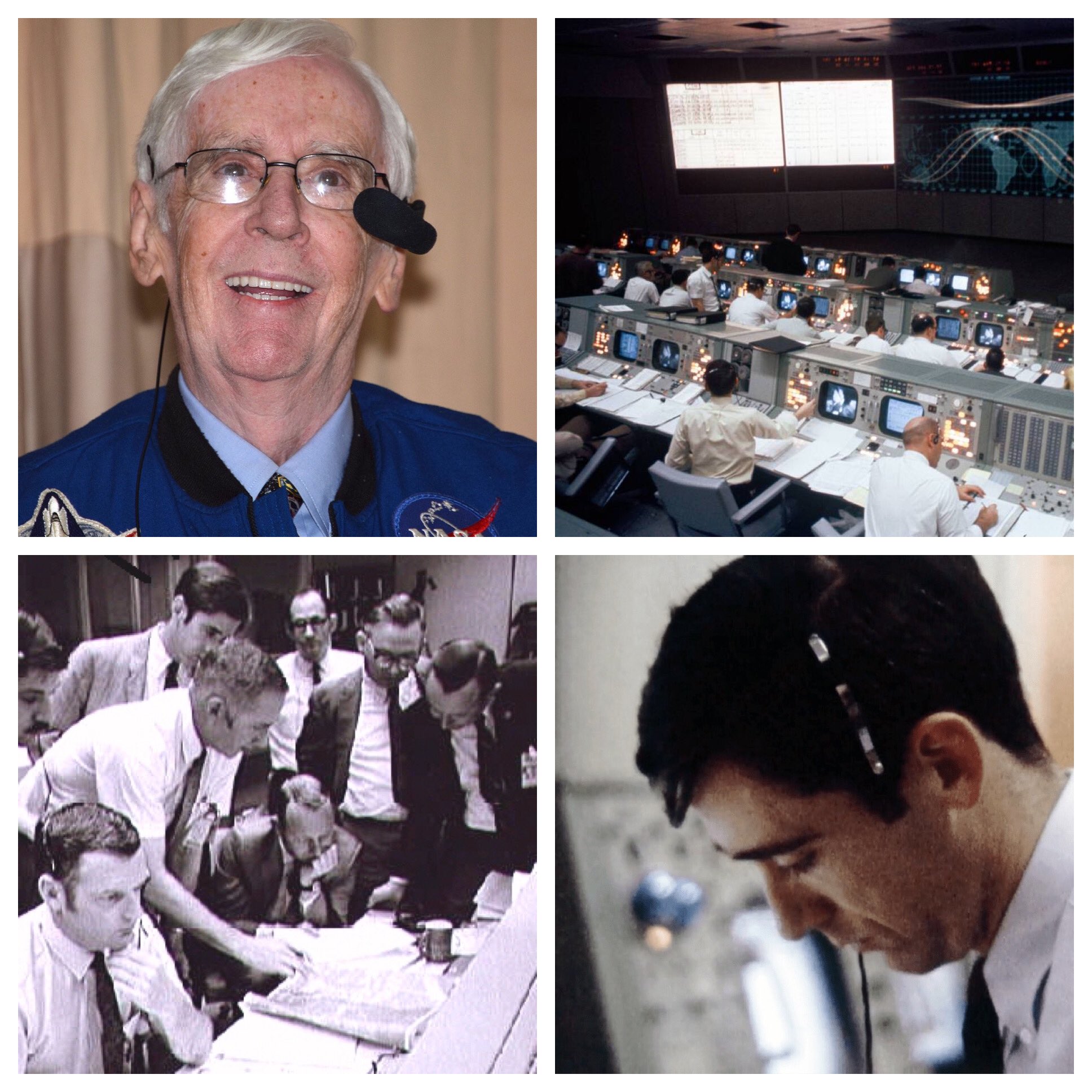 Nasa Flight Controllers Mercury Gemini