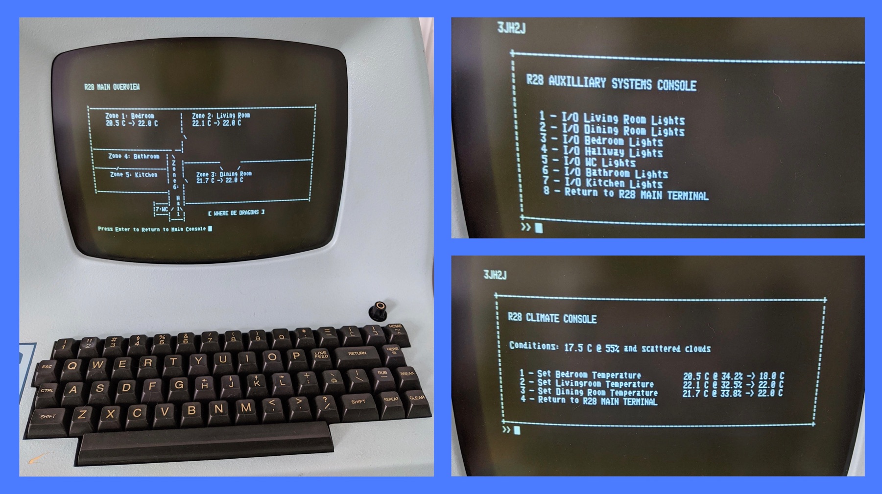 ESP8266 on Twitter: "ADM-3A Dumb Terminal Home Automation Hub (@Karpantschof) 👉 https://t.co ...