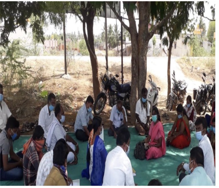 Gram Panchayat Meeting In Village