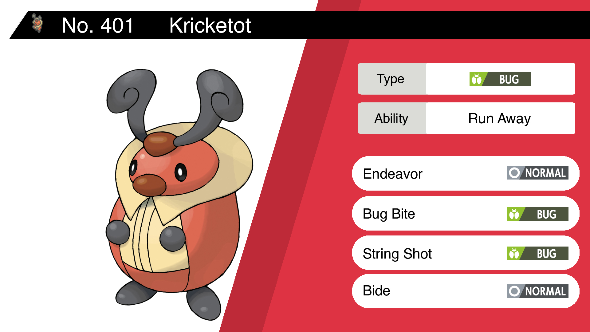Kricketot Evolution