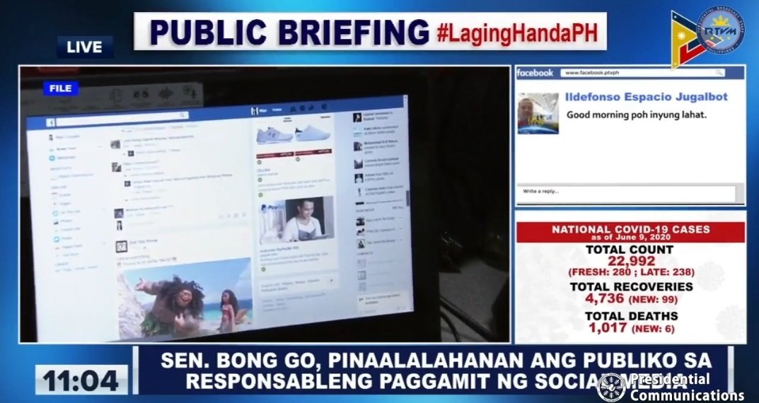 JP on Twitter: "June 10, 2020 Laging Handa Briefing News # 1…