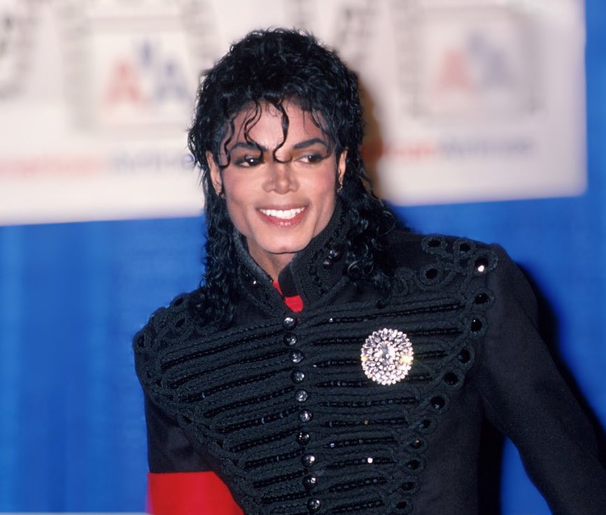 Michael Jackson Smiling In The 80s