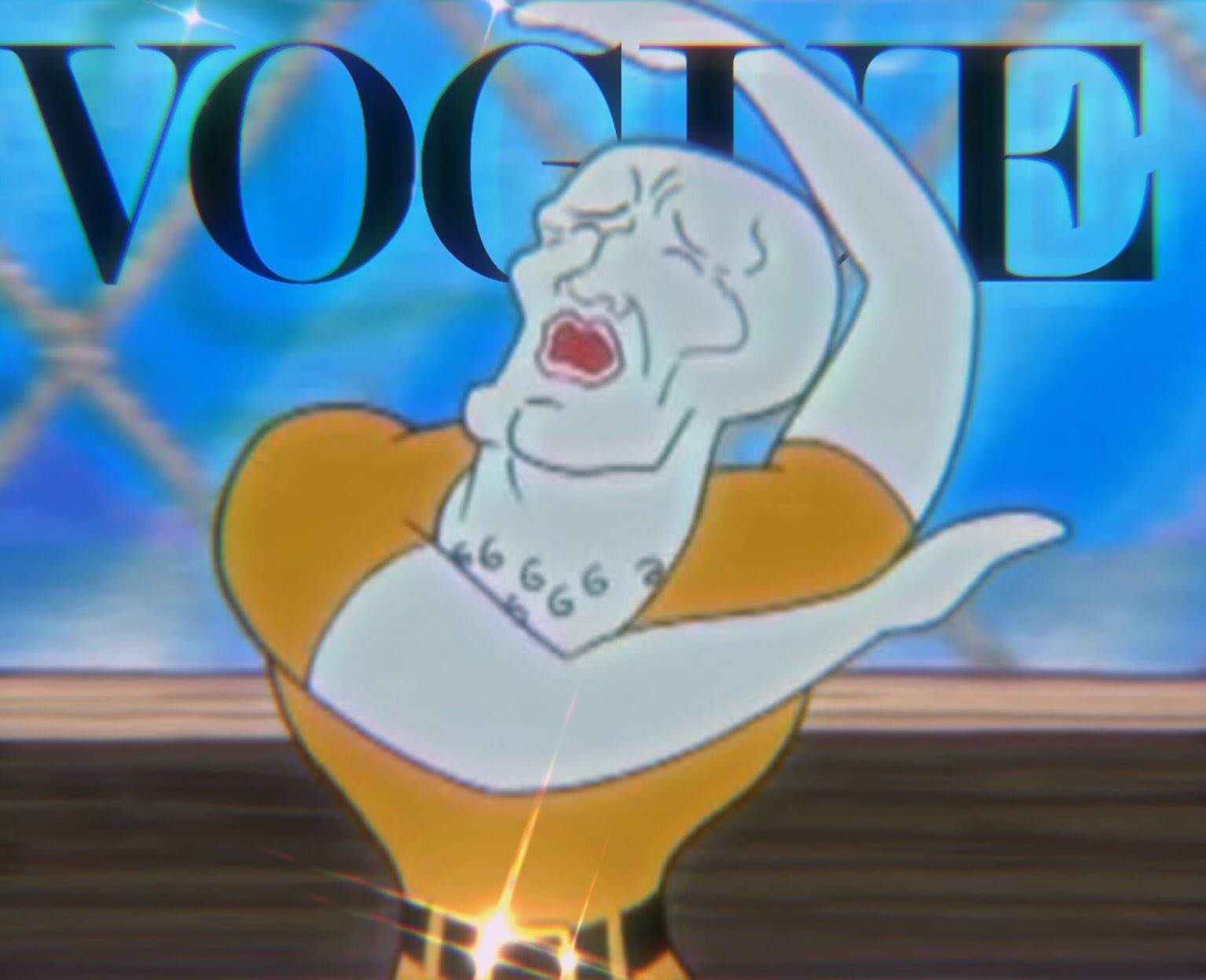 Beautiful Squidward Falling