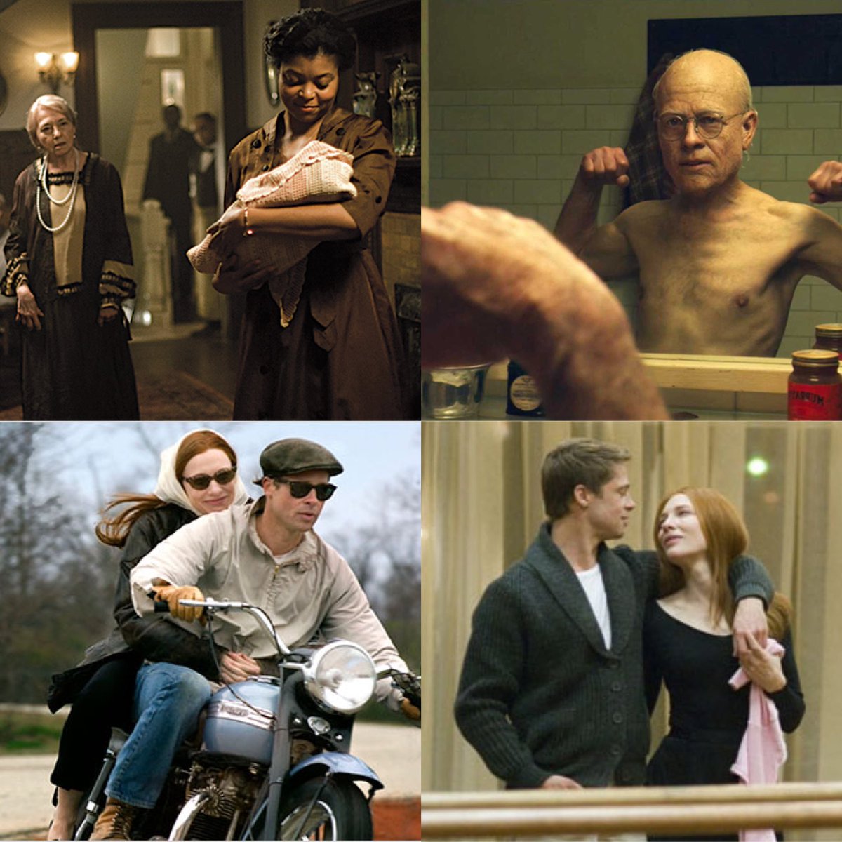 Brad Pitt Motorcycle Benjamin Button