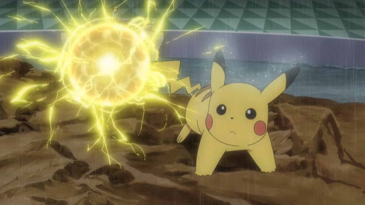Pikachu Electro Ball Giovanni