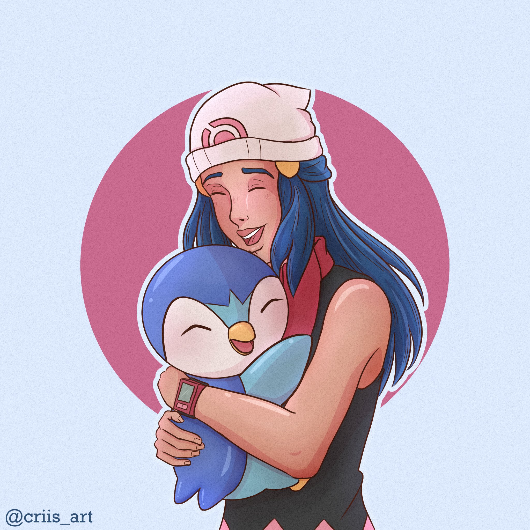 Pokemon Piplup And Dawn