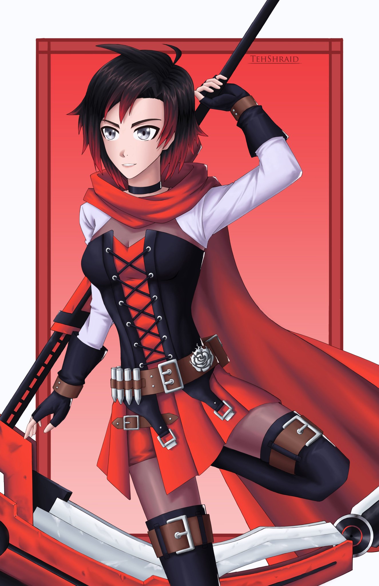 TehShraid on Twitter: "RWBY Volume 7 Ruby Rose #RWBY #RWBY7 #RubyRose #FanArt…