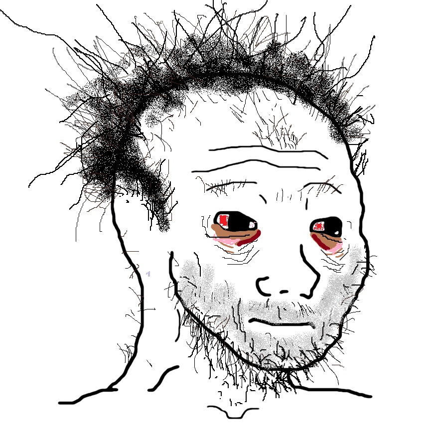 Cara De Meme Cansado Ícone Enchido Do Esboço Da Cara Emoticon