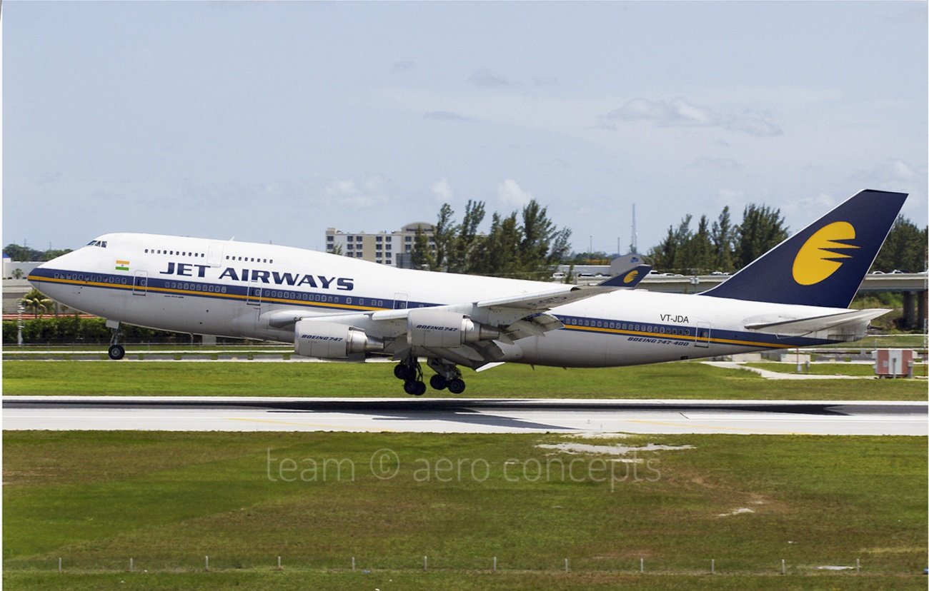 Jet Airways 747