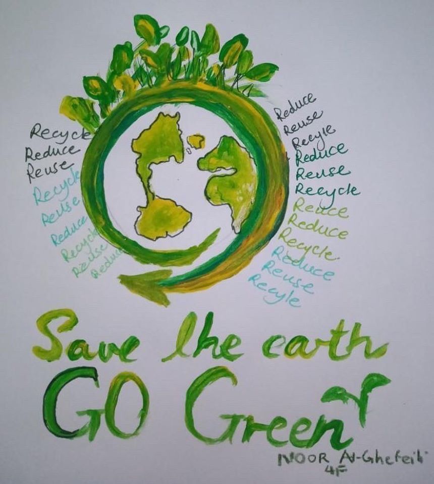 Go Green Drawing Ideas