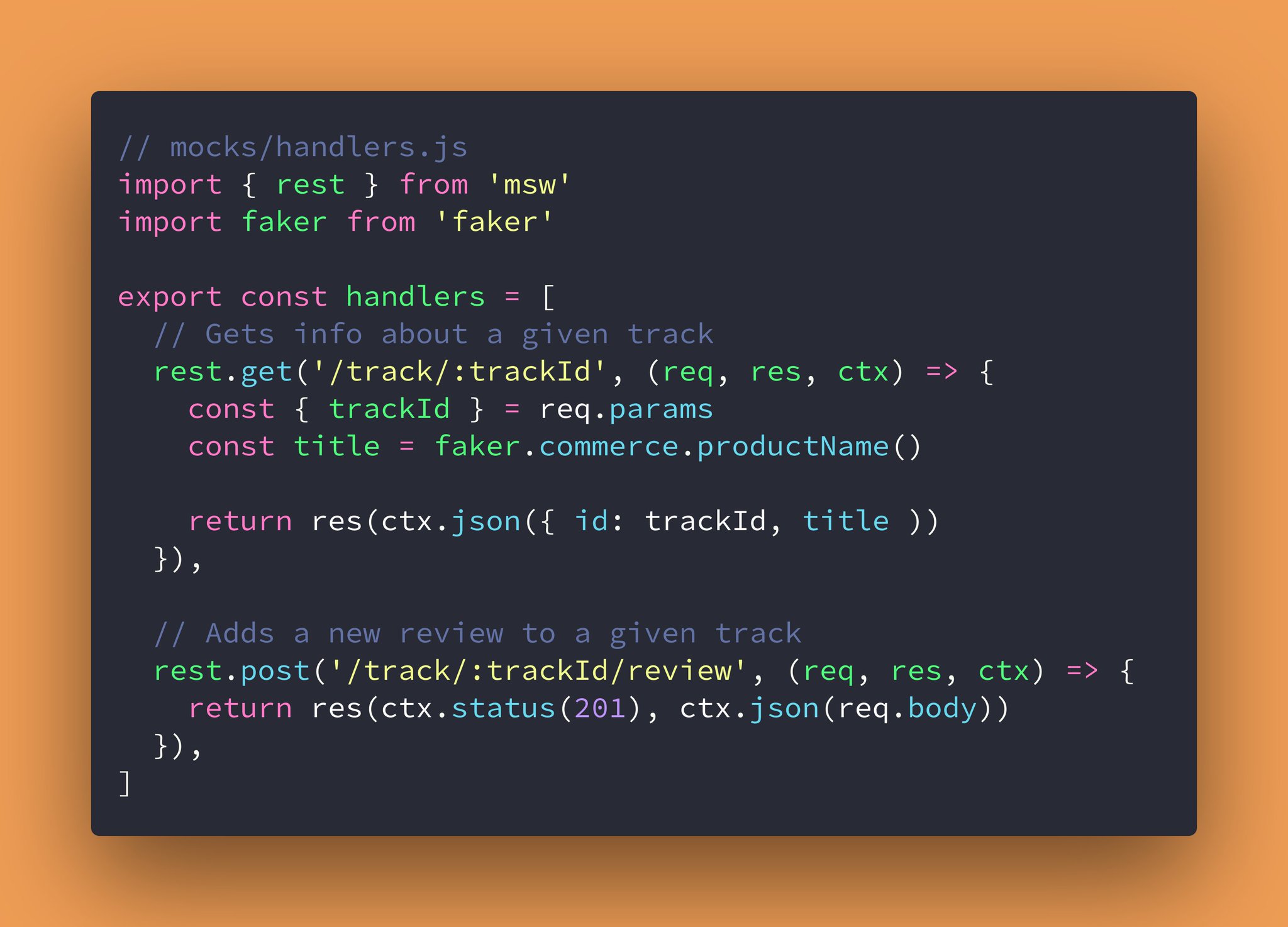 Mock Service Worker πΊπ¦ On Twitter Imagine Writing A Single Api Mock