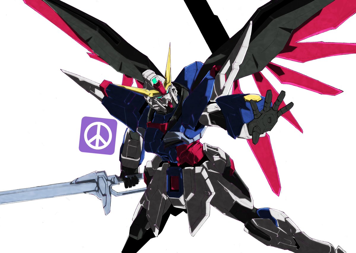 robot mecha v-fin no humans weapon mobile suit wings illustration images