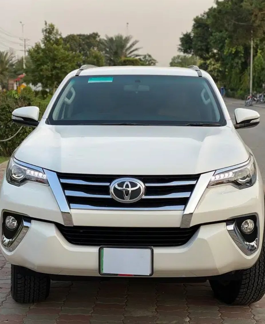 Fortuner White Front