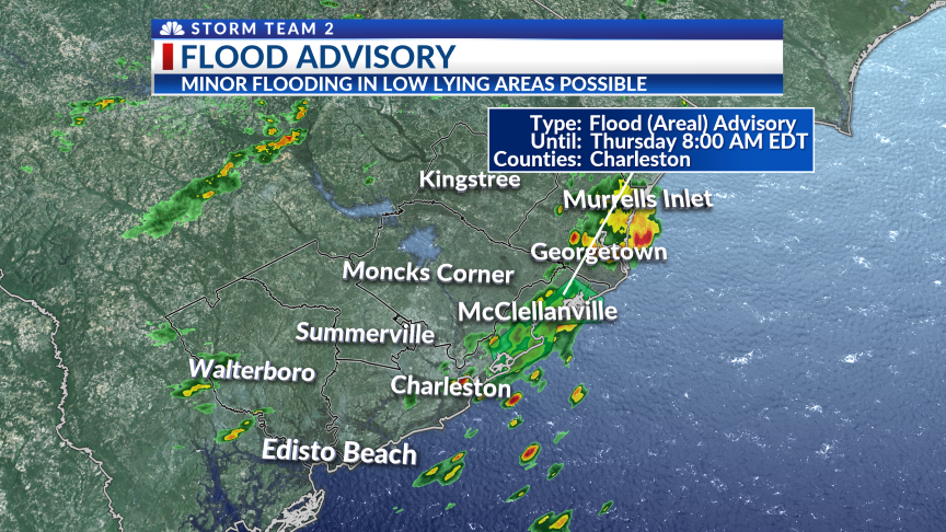 WEATHER ALERT: A Flood Advisory has been issued for the area shaded in ...