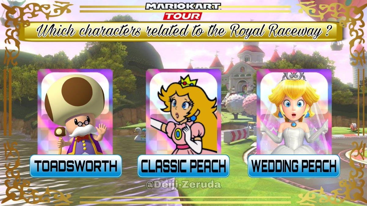 Mario Kart 8 Royal Raceway