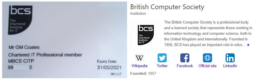 Bcs Professional Member Logo BCS, The Chartered Institute For IT On X: