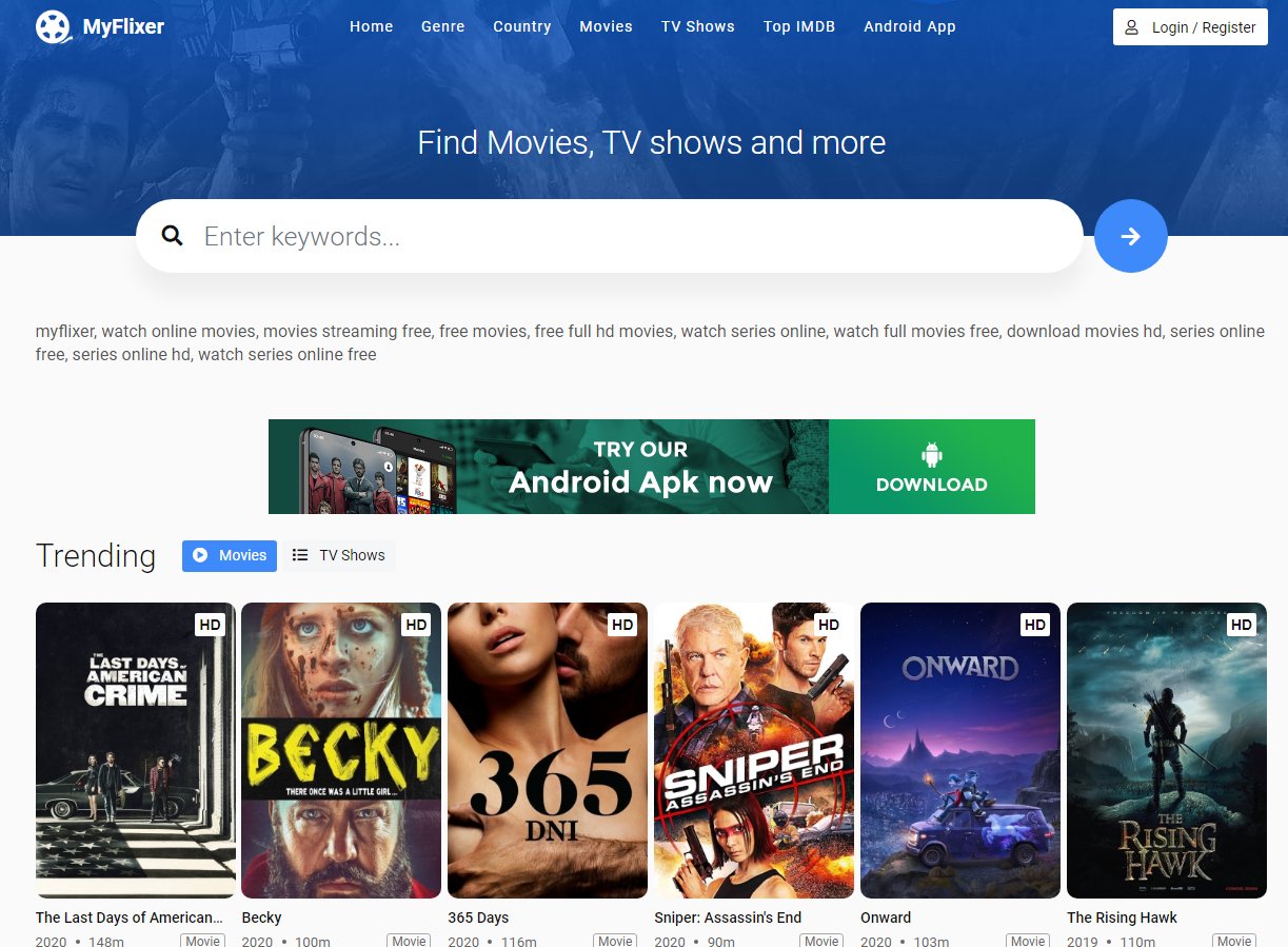 Myflixertv Downloader