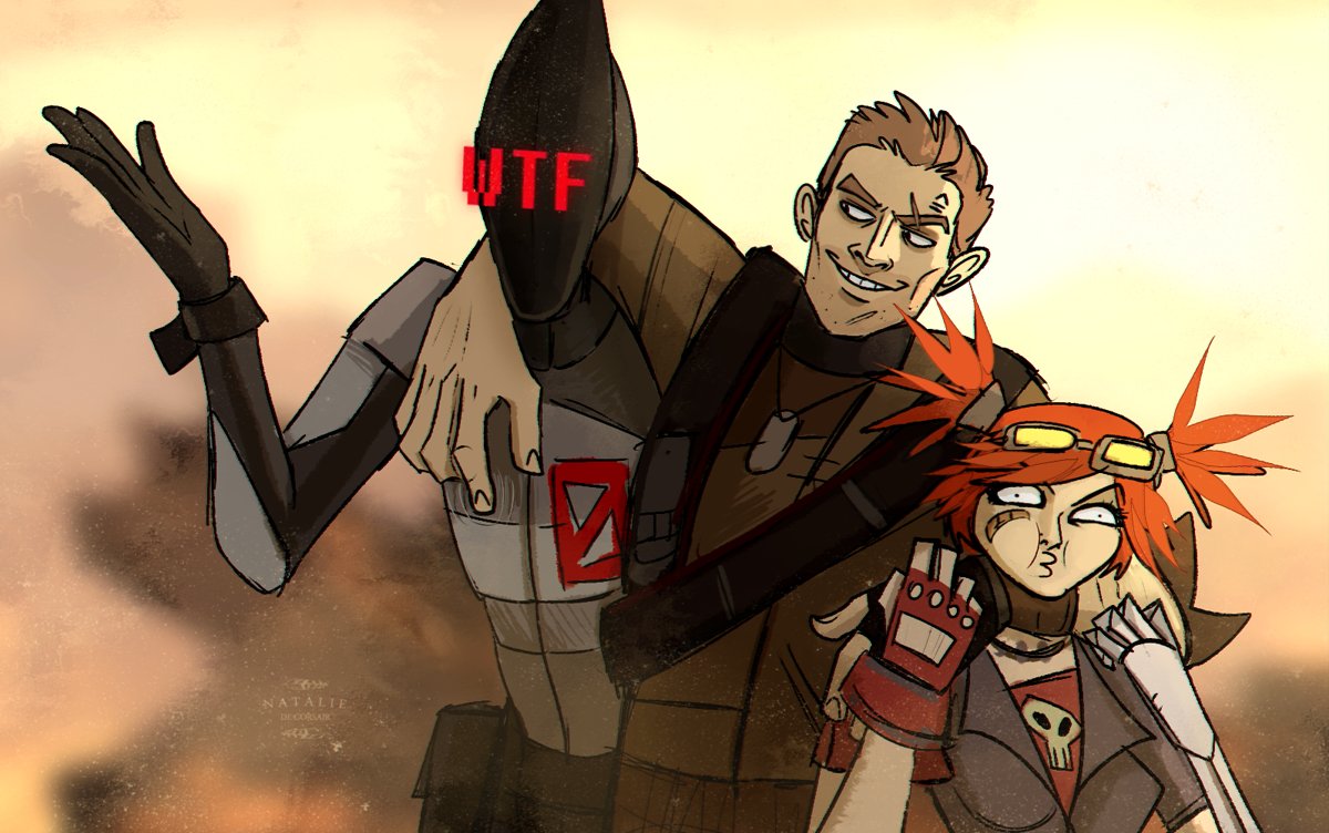 Borderlands 2 Axton Fan Art