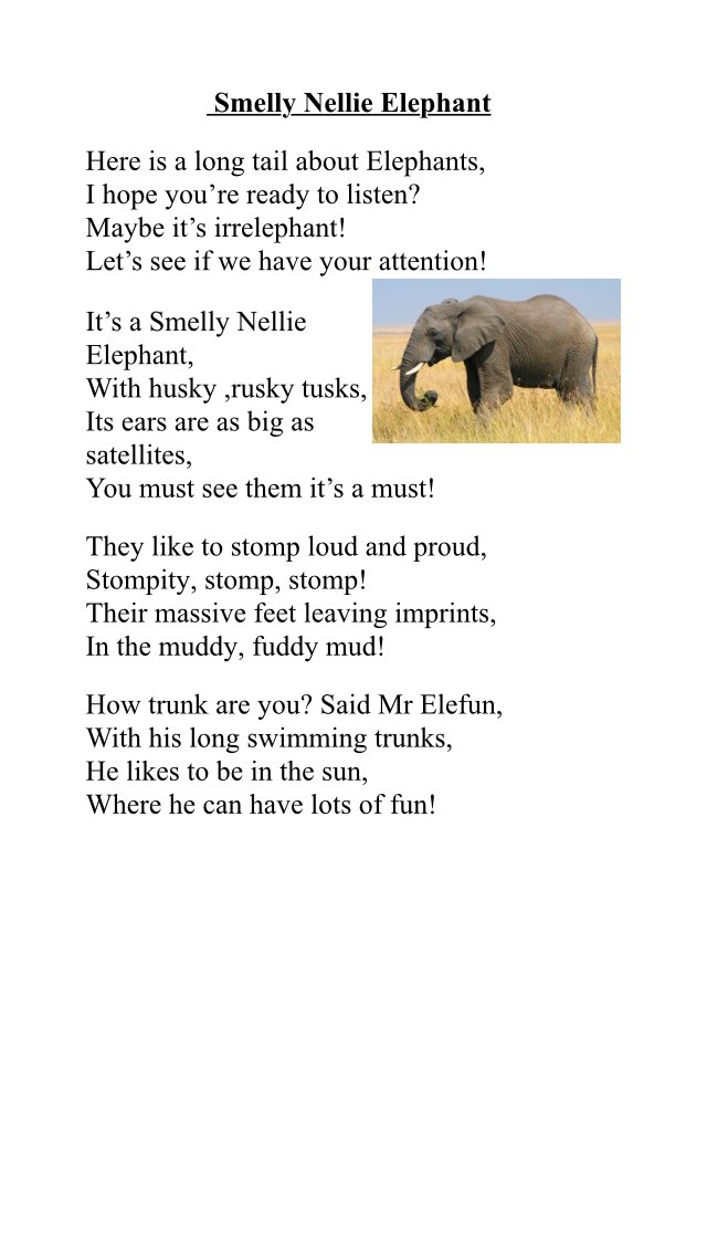 Poems About African Animals
