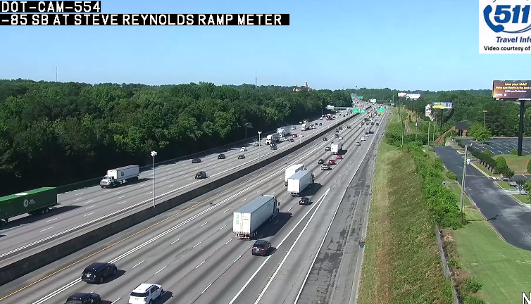 Crash Cleared on I-85/sb at Steve Reynolds Blvd. (exit 103) all lanes ...