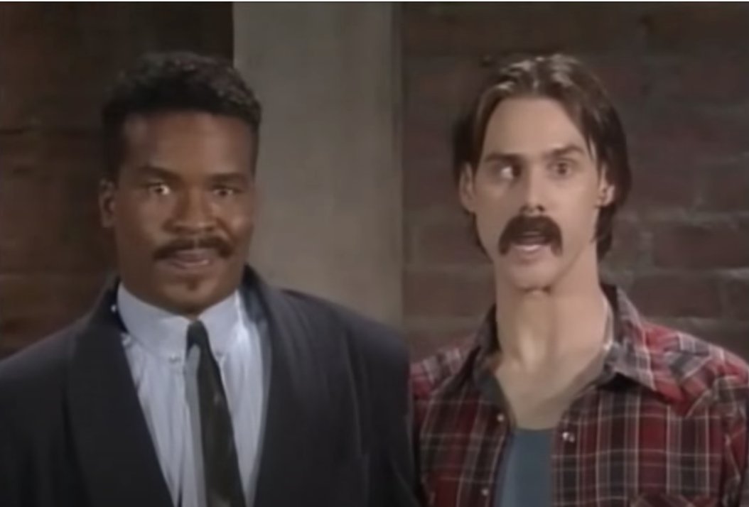 The Nineties were a different time, kids. David Alan Grier and Jim ...