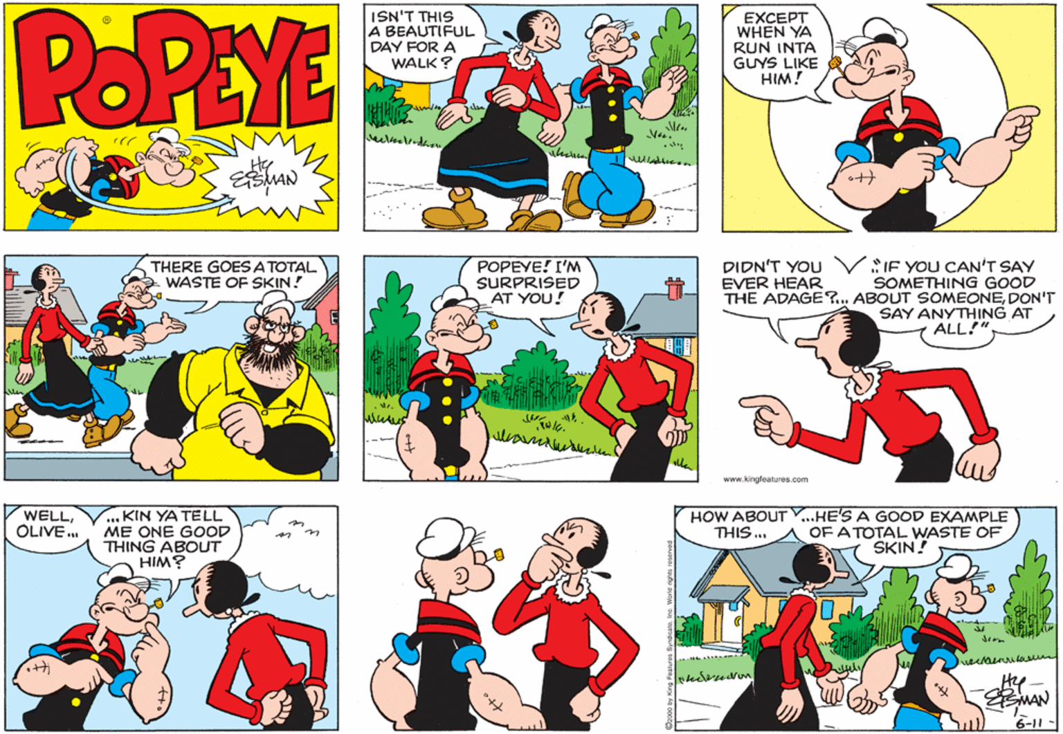 Popeye Official On Twitter 💥20 Years Ago Olive Oyl Attempted To Turn Popeyes Insult Into A