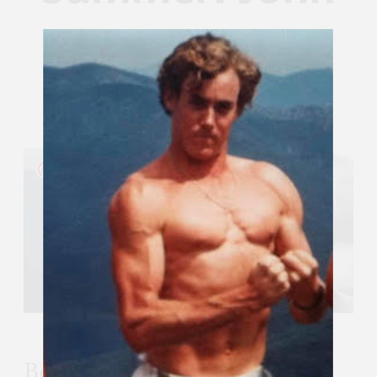 John C Mcginley Muscles