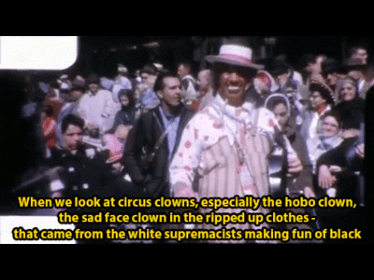 Sad Circus Clown Face