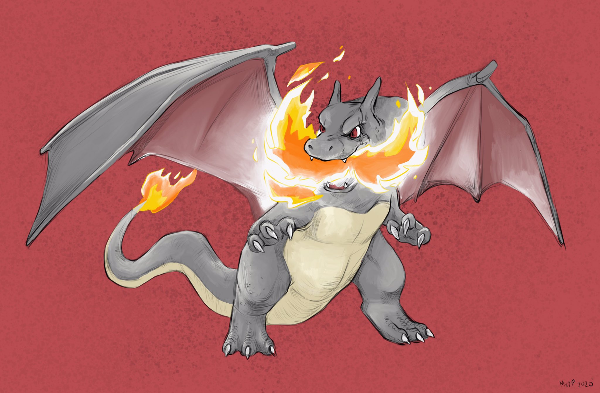 Black Charizard Wallpaper