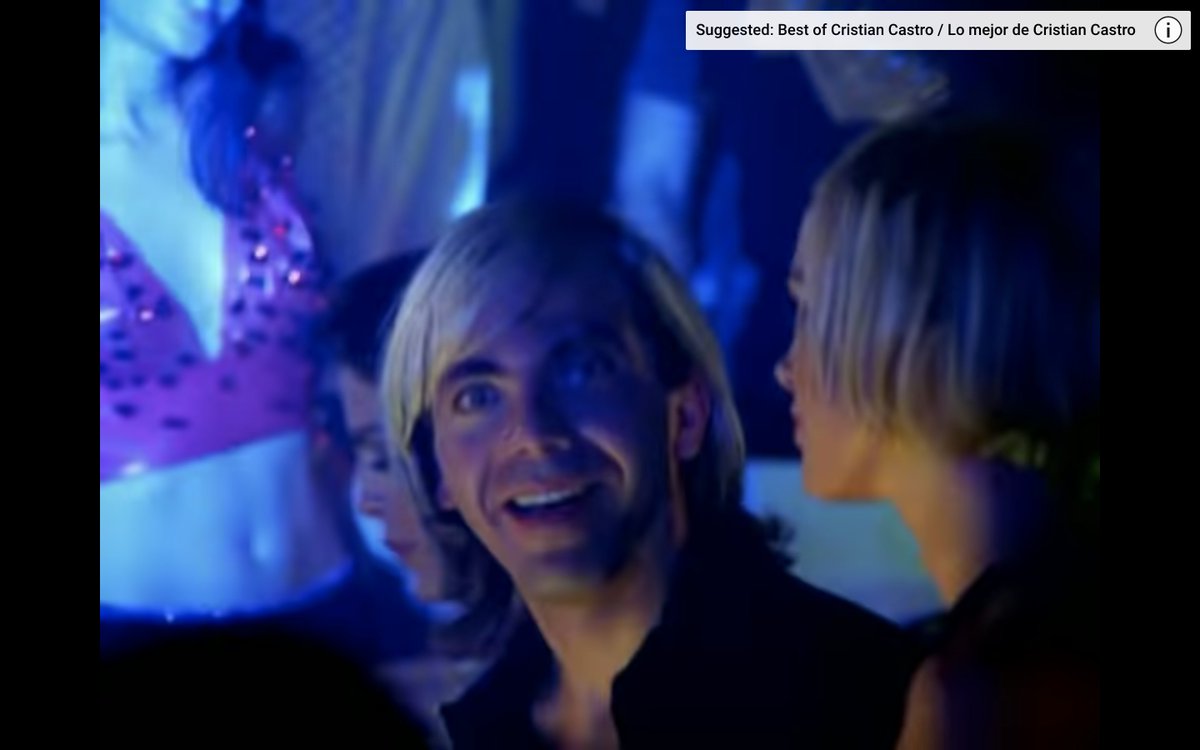 Edwin Rager on Twitter: "El video de "Azul" de Cristian Castro es una obra de arte que merece su ...