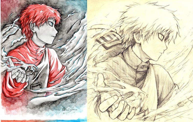 Gaara Drawings In Pencil