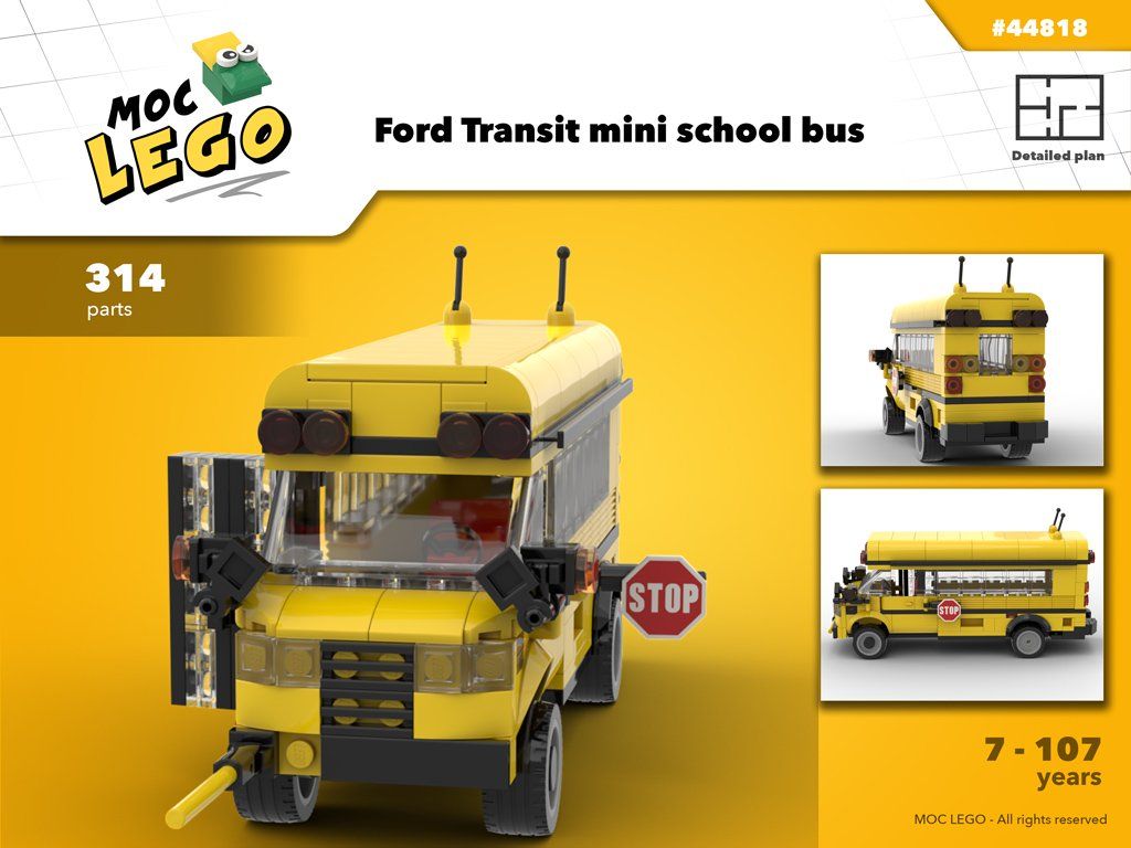 Commersial Mini Lego Bus