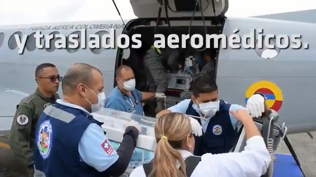 Fuerza Aérea Colombiana on Twitter: "🏥#SalvandoVidas | La tripulaciones de su @FuerzaAereaCol ...