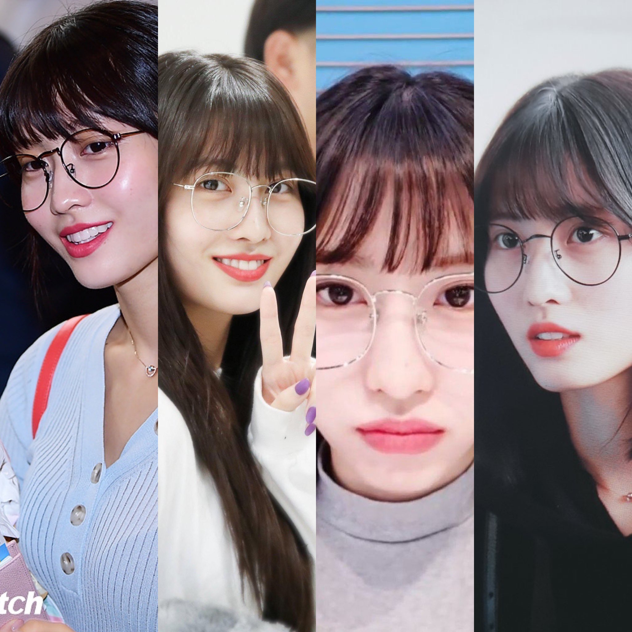 daily hirai momo 💌 on Twitter: "momo in specs: a serve…