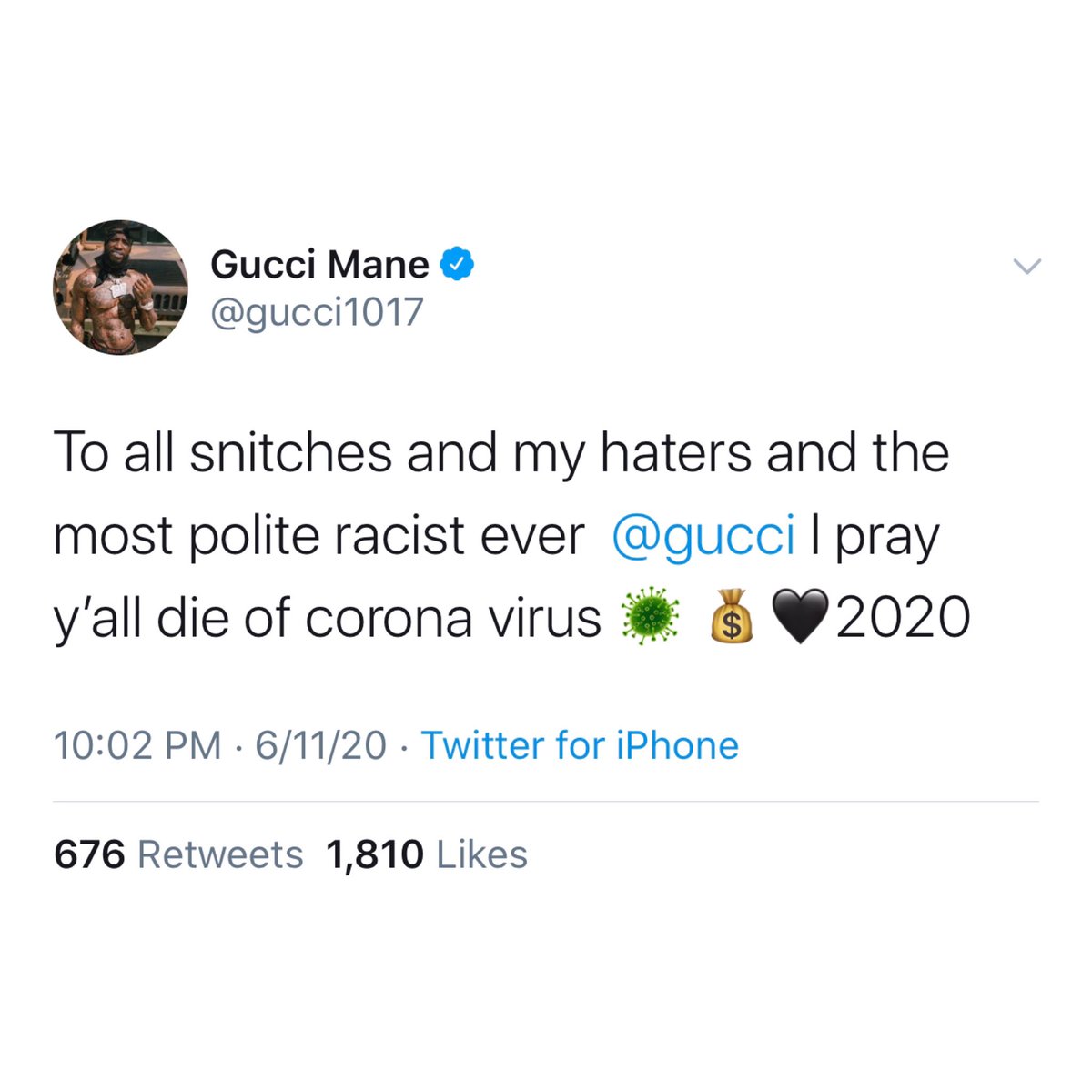 Gucci Mane Quotes Twitter