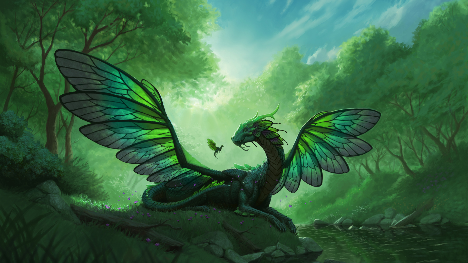 Beautiful Dragon Artwork