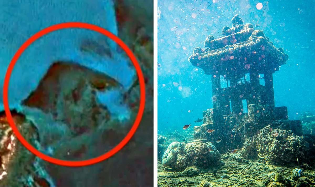 UFO expert Scott Waring believes an ancient city and pyramid rest underwater off the Cuban coast ...