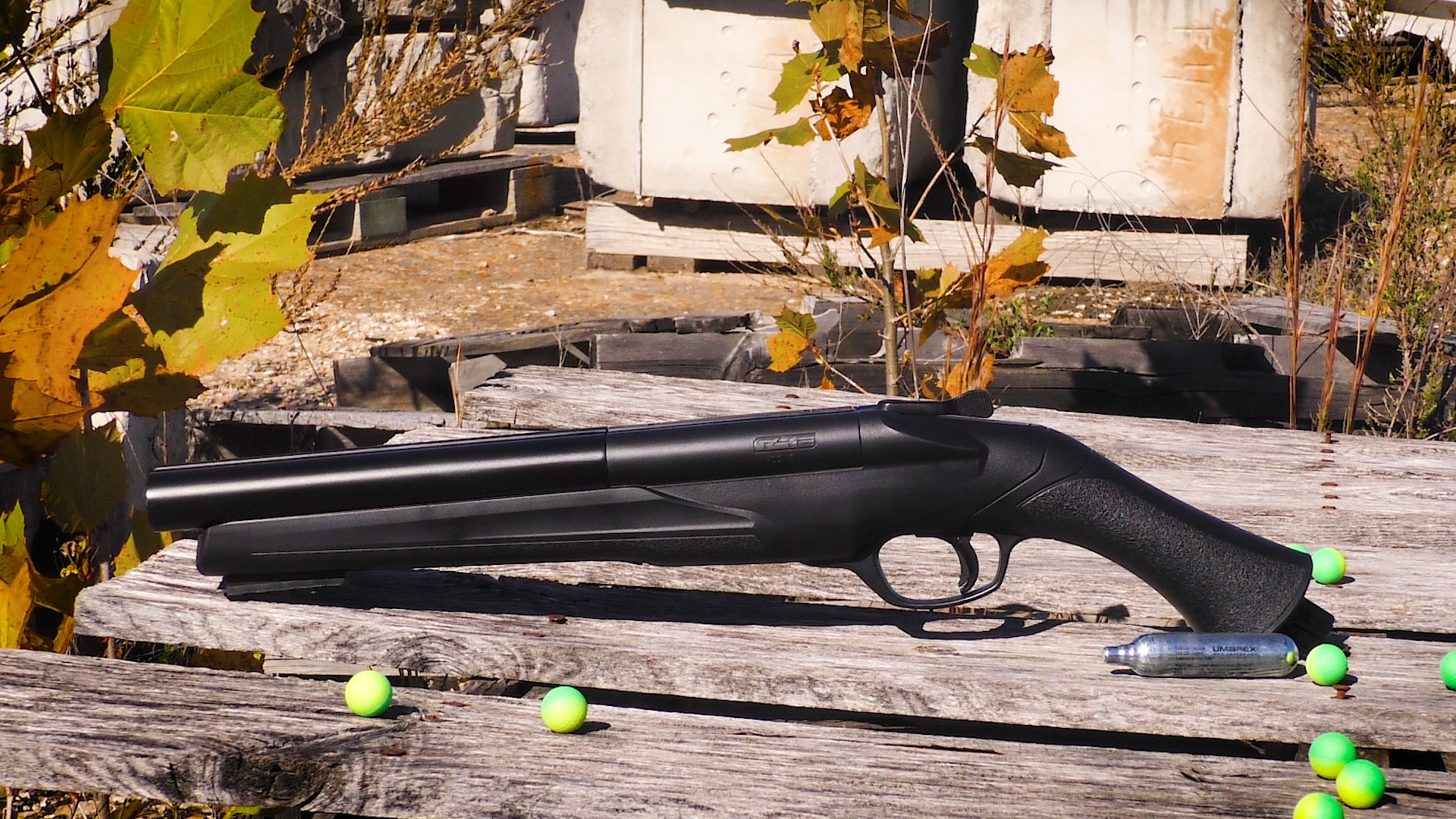 Paintball Double Barrel Shotgun