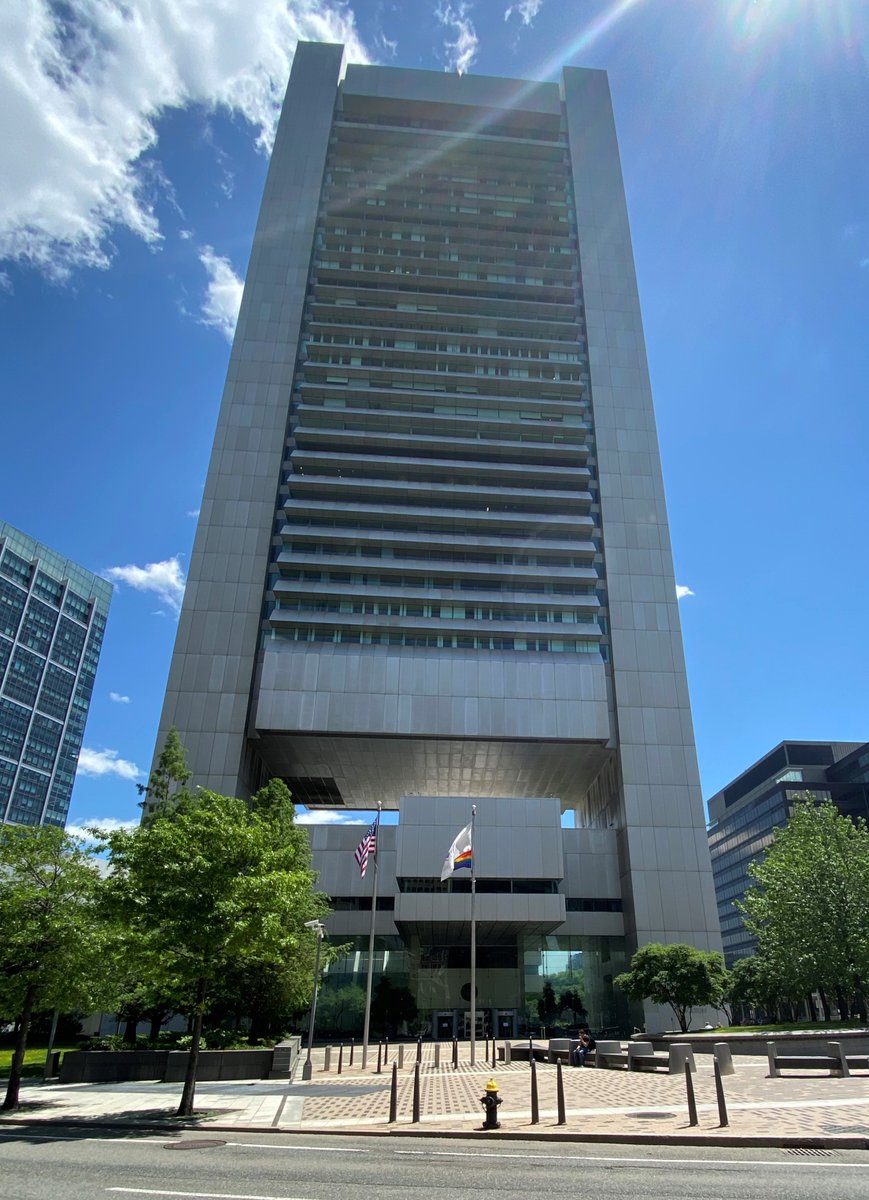 Federal Reserve Plaza Boston Boston Fed : BostonFed fly LGBTQ flag ...