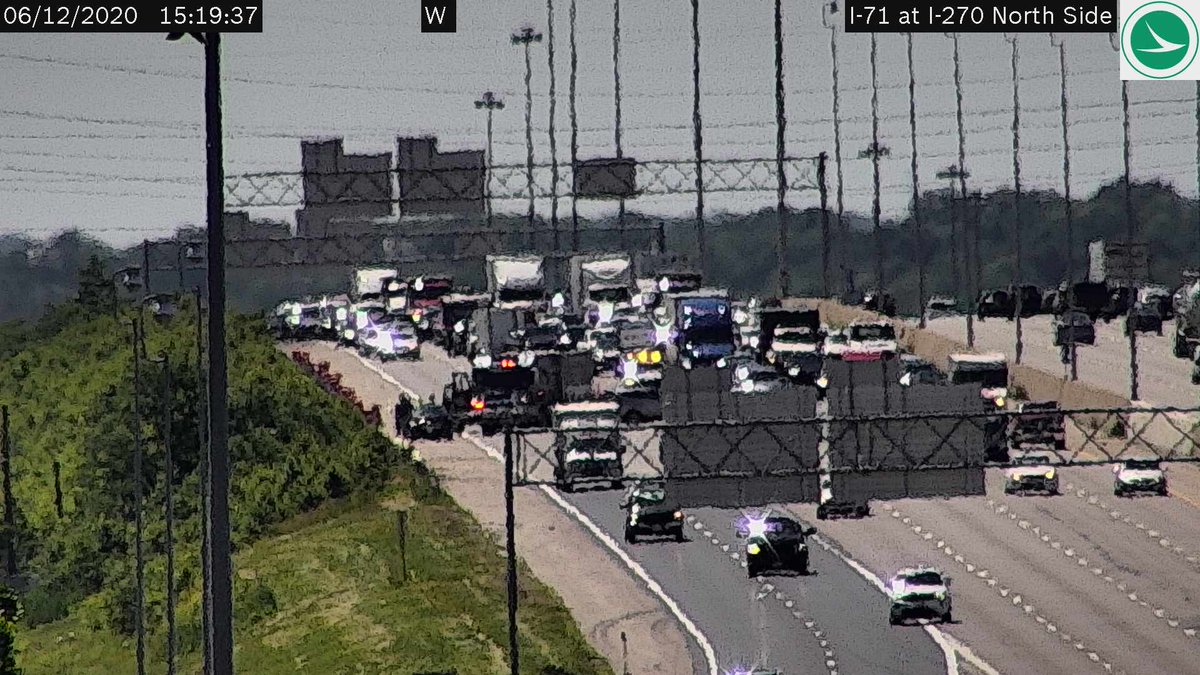 TRAFFIC: There is a crash on Eastbound I-270 past US-23. The center ...