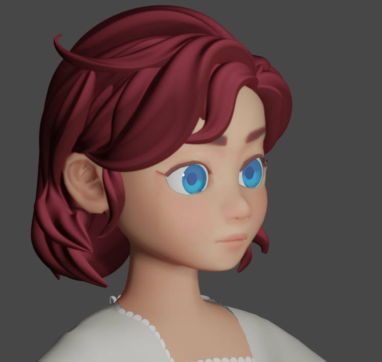 「excited to get this rigged!! ( ' ` ) #b」|shar •̀.̫•́ のイラスト