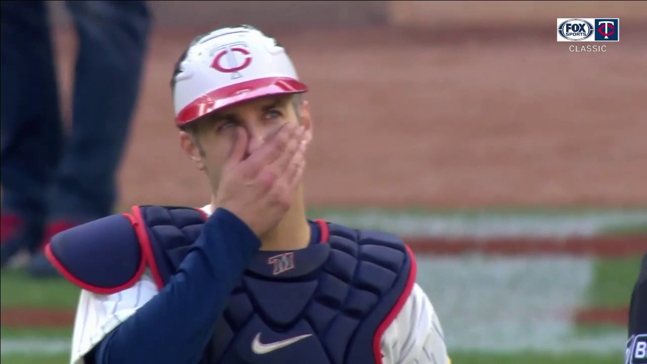 Joe Mauer Catchers Gear