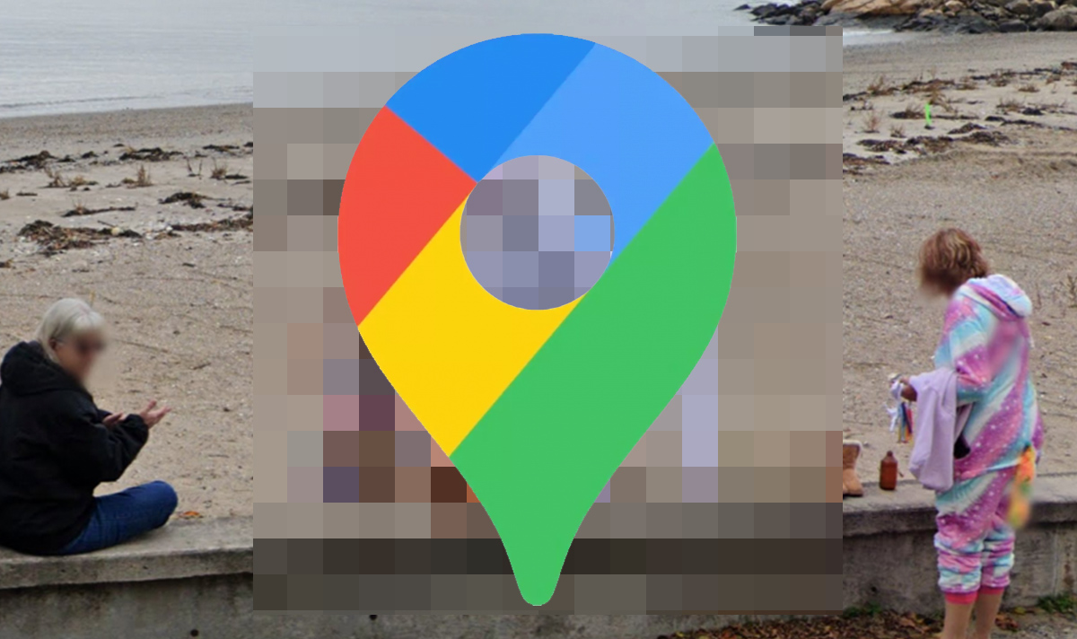Google Maps: Street View captures unusual animal on a beach - is it ...