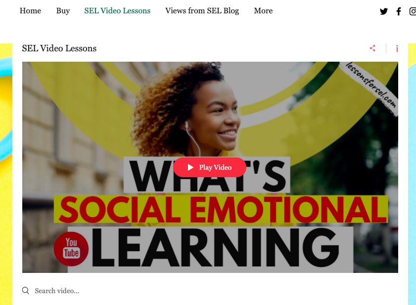 Lessons For SEL on Twitter: "Now you can access and watch all our #SEL ...